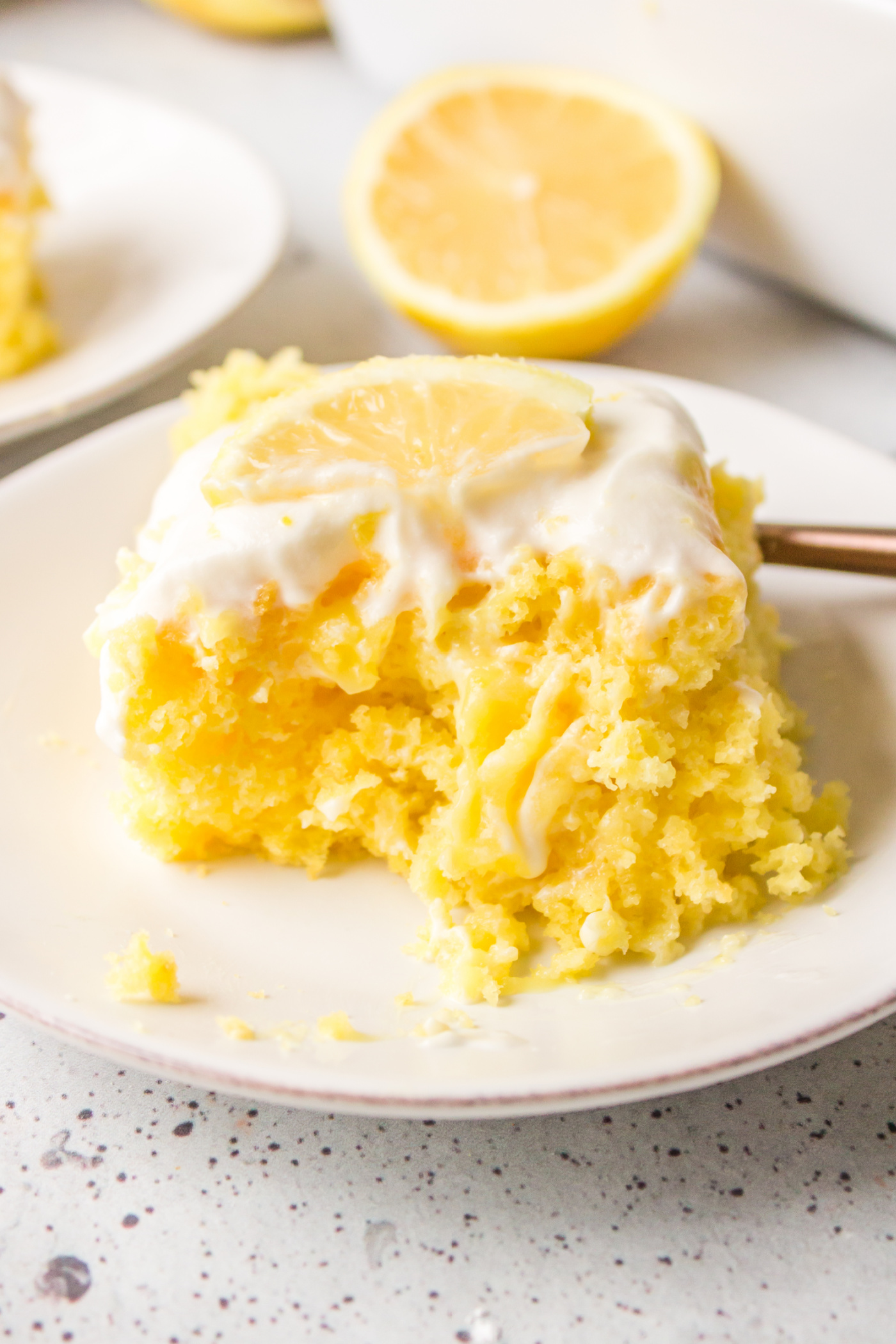 Lemon Poke Cake - Reluctant Entertainer