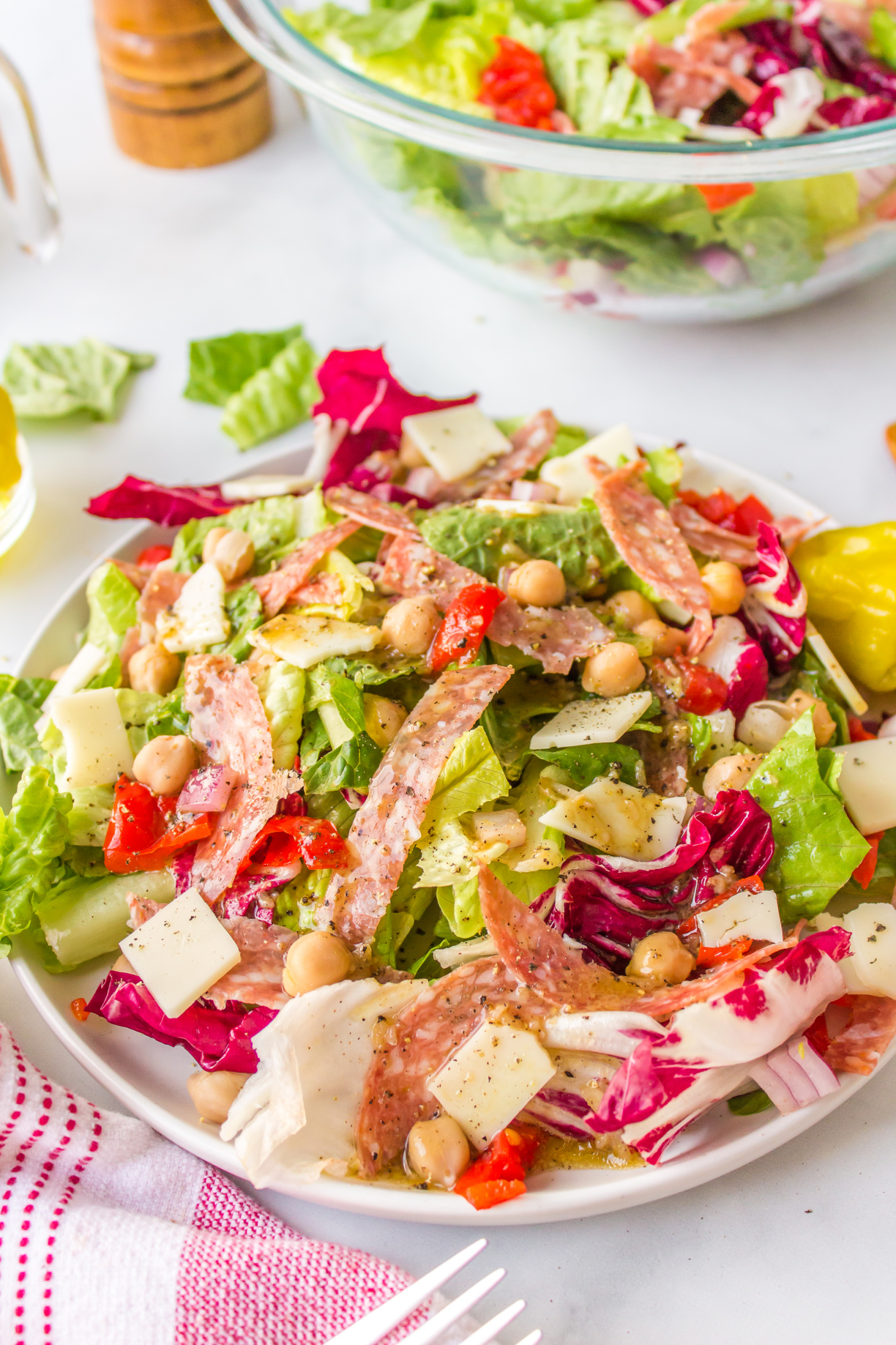 Salami Salad - Reluctant Entertainer