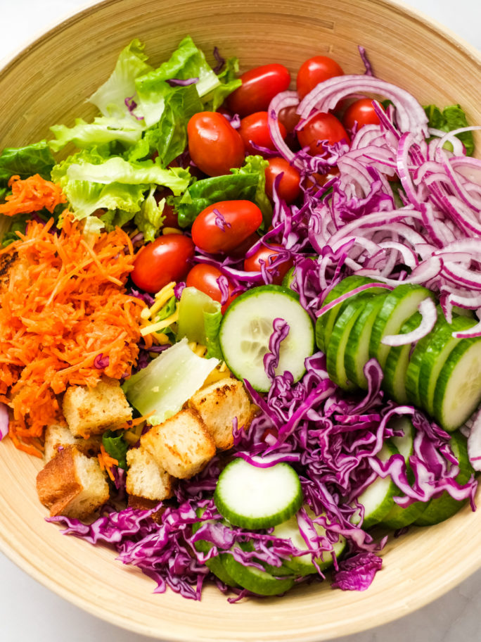 The Best House Salad - Reluctant Entertainer