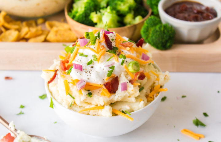 Mashed Potato Bar - Reluctant Entertainer