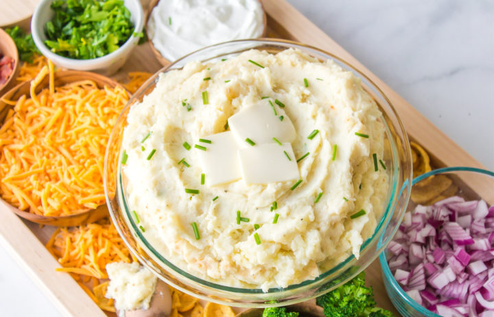 Mashed Potato Bar - Reluctant Entertainer