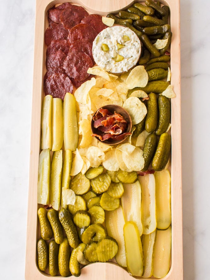 How To Make An Epic Pickle Board - Reluctant Entertainer