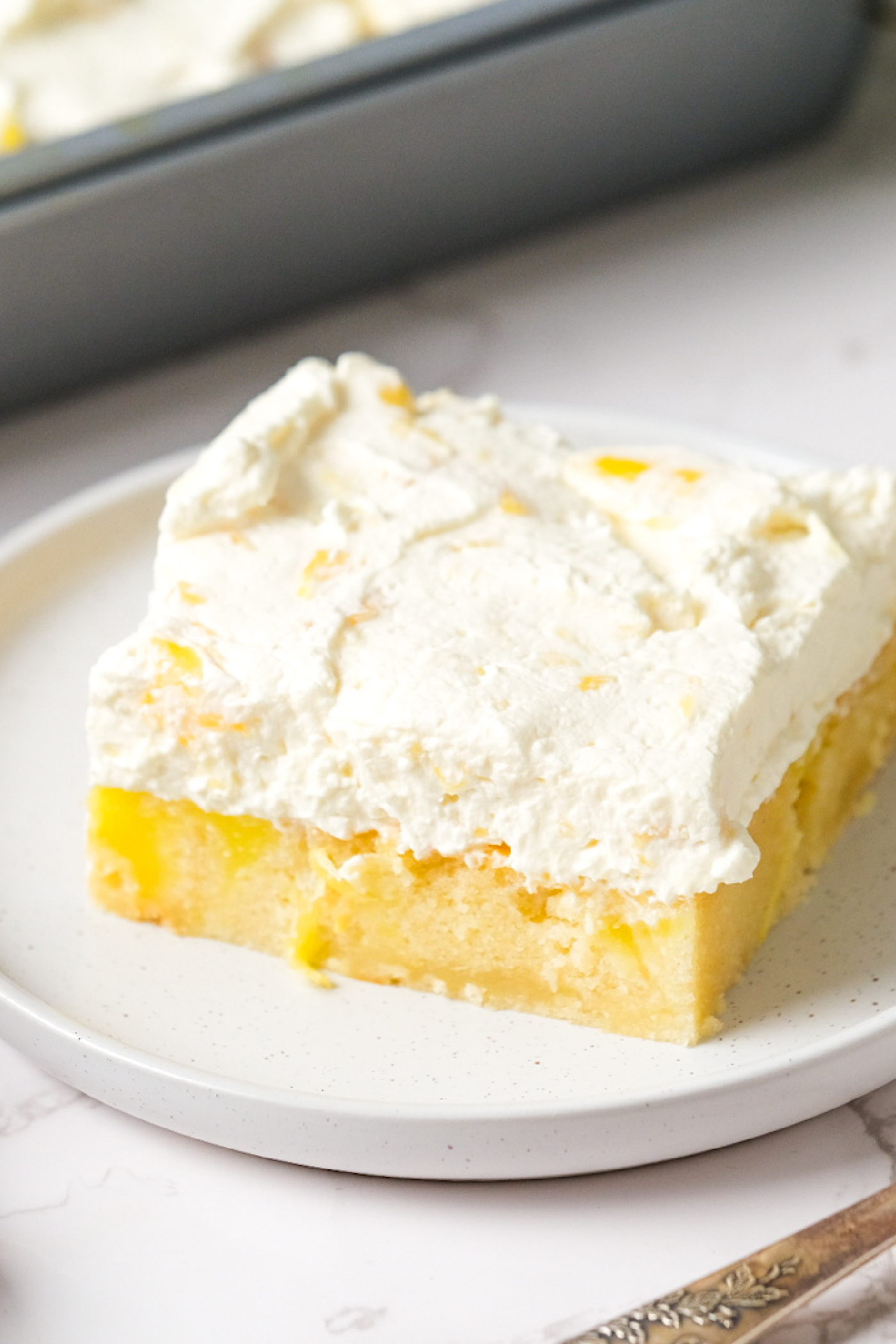 Pineapple Poke Cake - Reluctant Entertainer