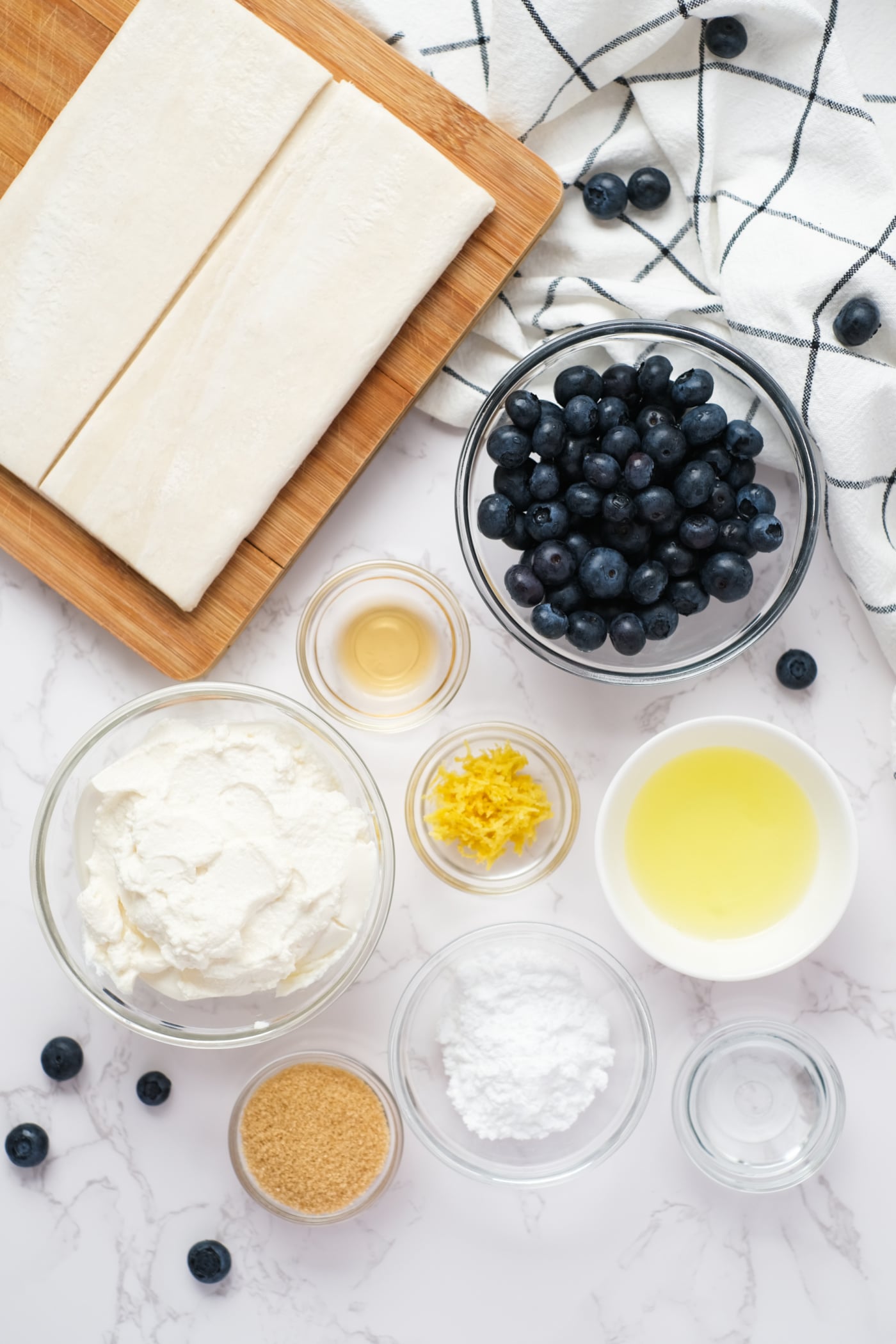 Flaky Blueberry Strudel - Reluctant Entertainer