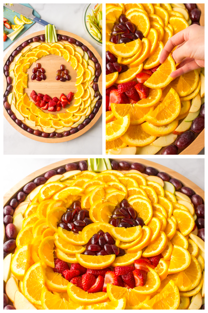Halloween Fruit Tray - Reluctant Entertainer