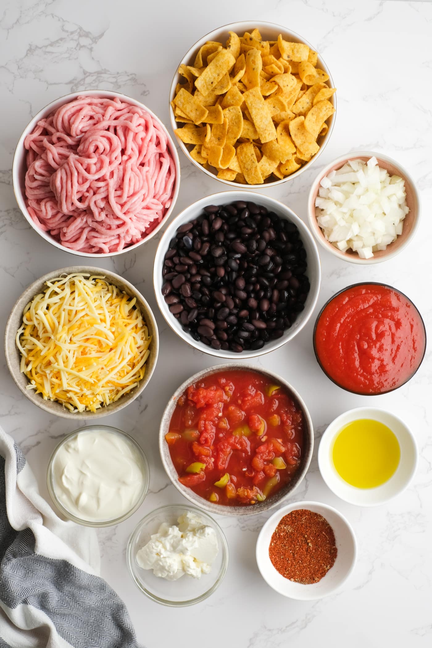 Walking Taco Casserole - Reluctant Entertainer