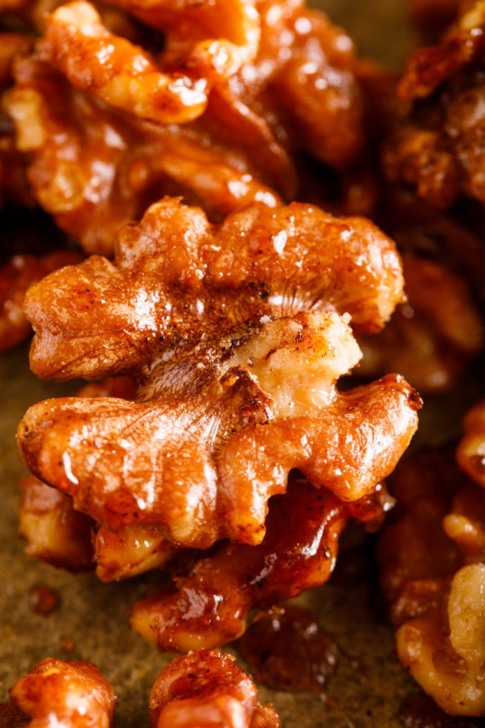 Candied Maple Walnuts - Reluctant Entertainer