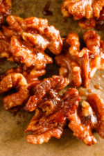 Candied Maple Walnuts - Reluctant Entertainer
