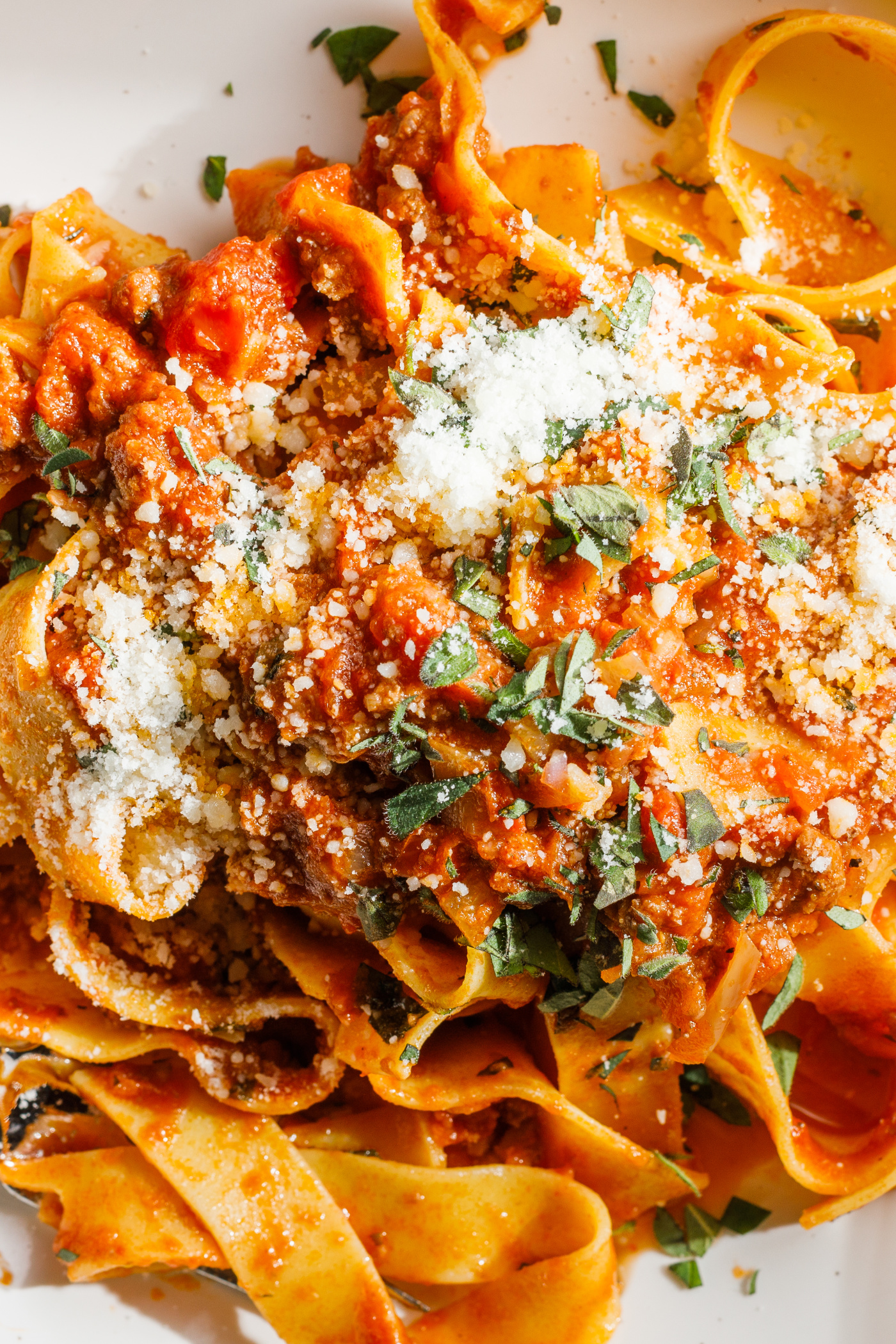 Pappardelle Pasta with Vodka Sauce - Reluctant Entertainer