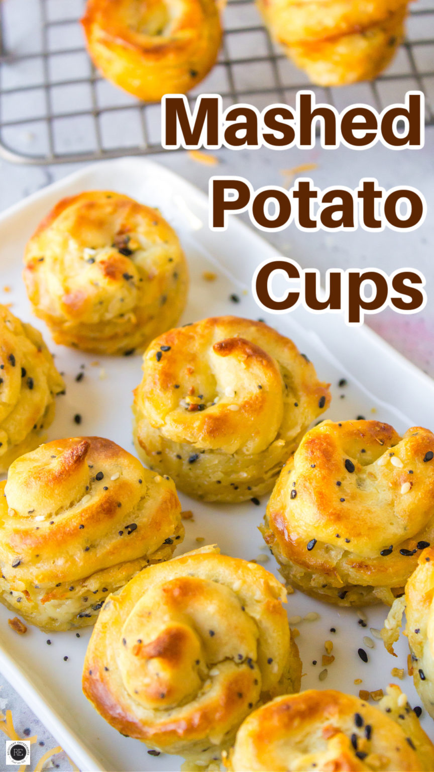Mashed Potato Cups - Reluctant Entertainer