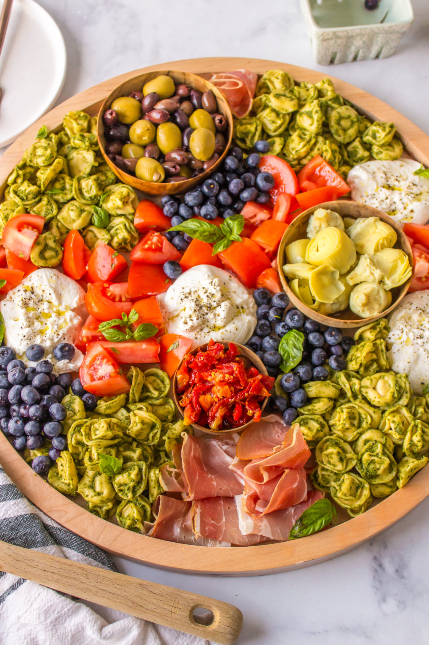 Tuscan Tortellini Salad - Reluctant Entertainer