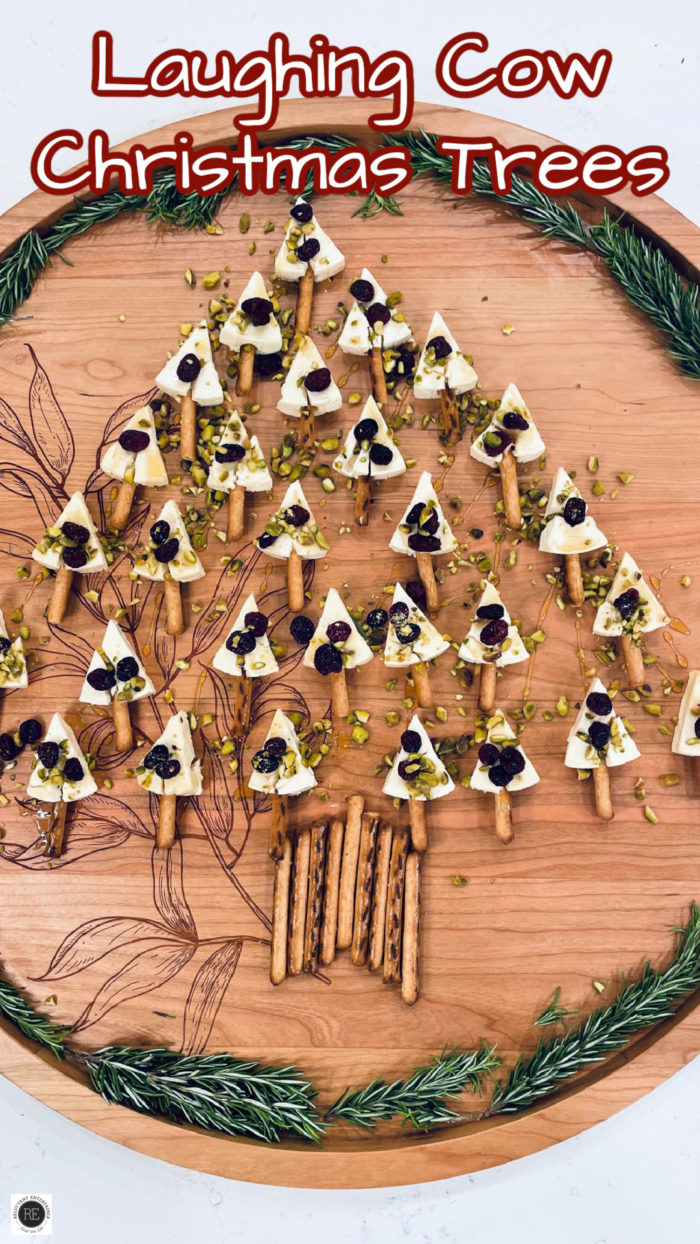 Laughing Cow Christmas Trees - Reluctant Entertainer