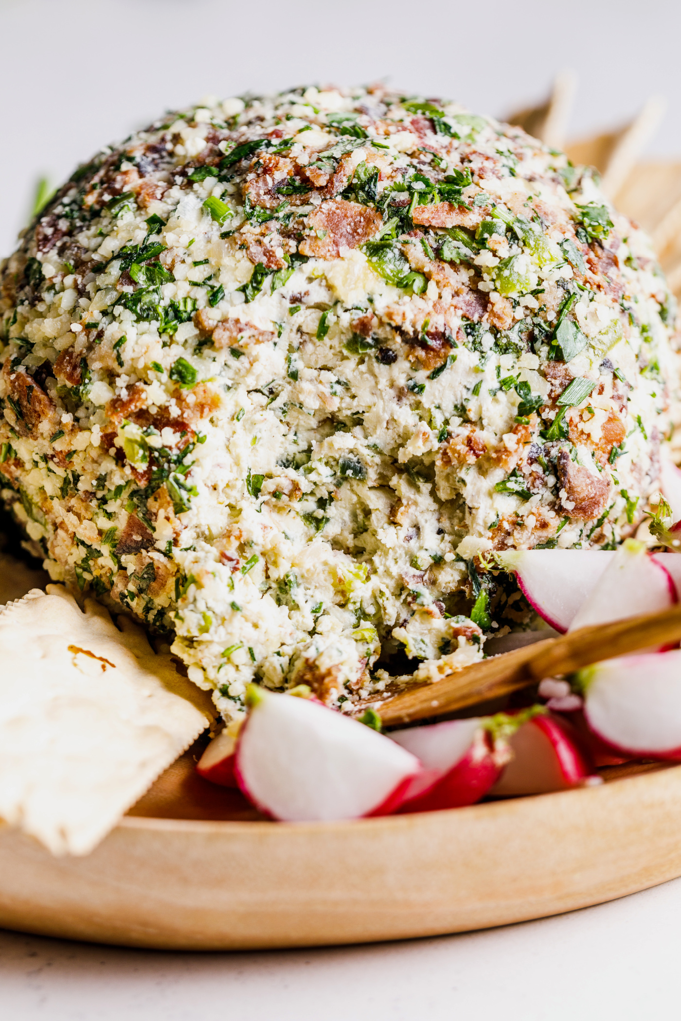 Jalapeno Popper Cheese Ball - Reluctant Entertainer