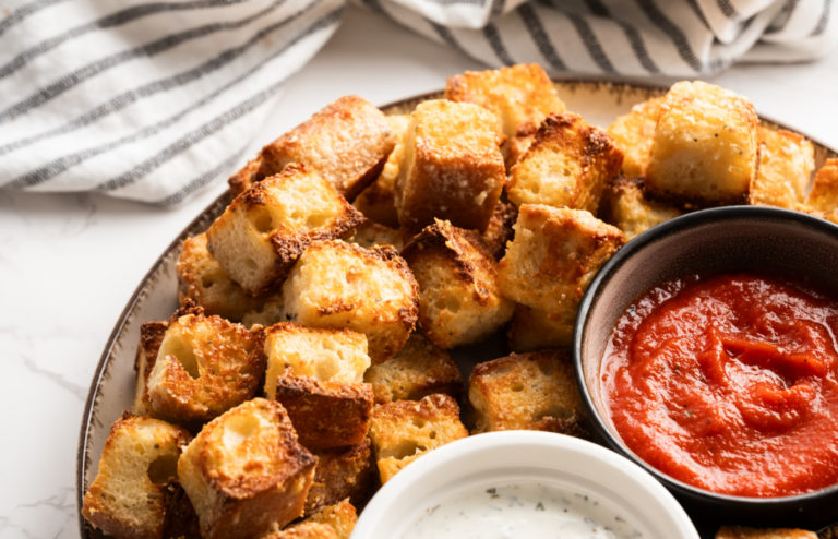 Cheesy Bread Bites - Reluctant Entertainer