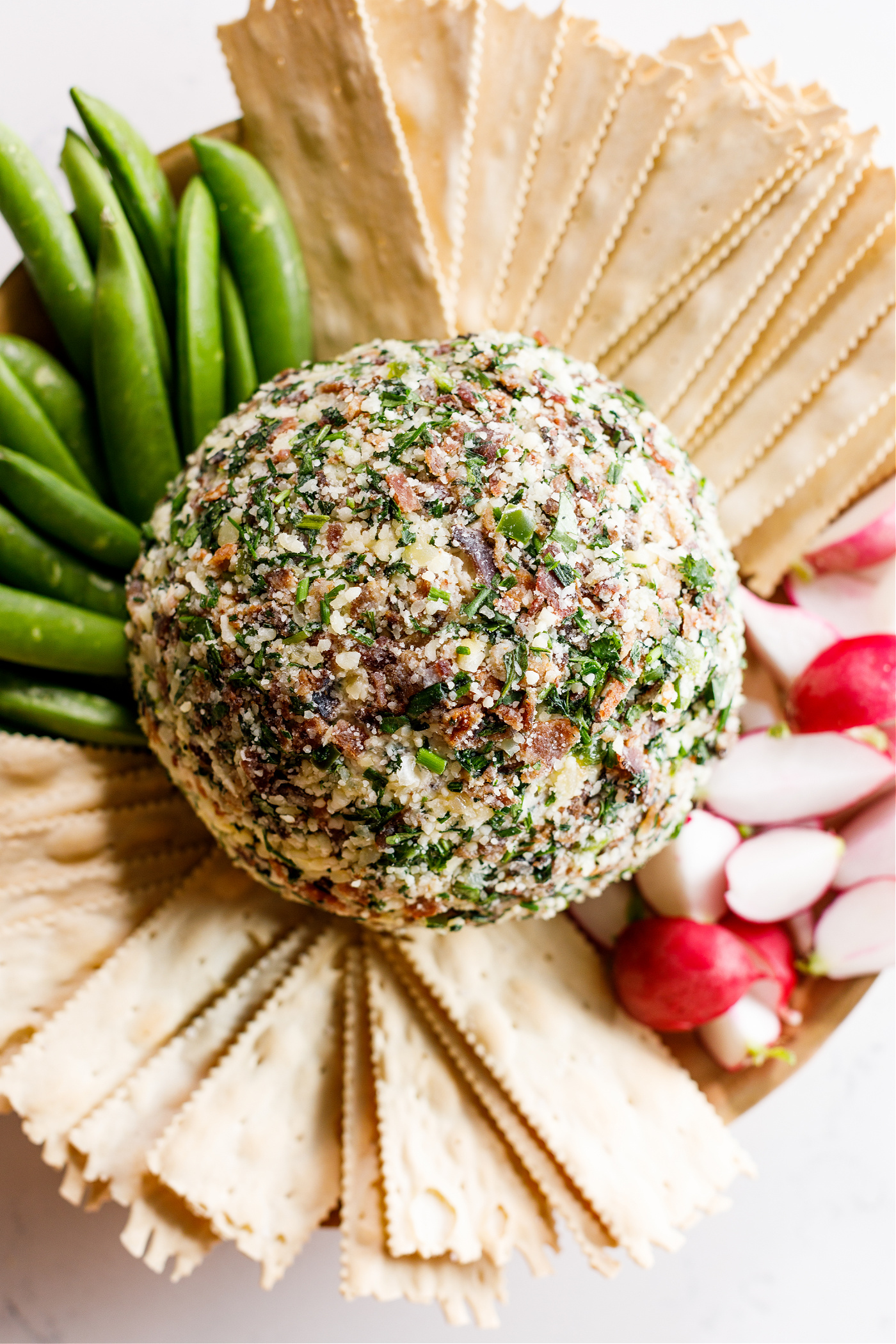 Jalapeno Popper Cheese Ball - Reluctant Entertainer