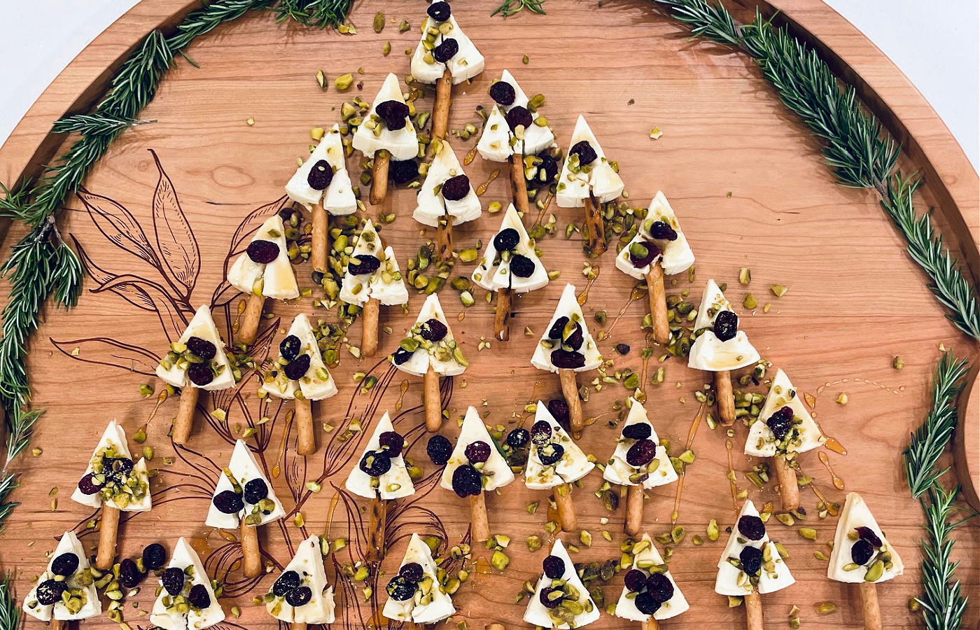 Laughing Cow Christmas Trees - Reluctant Entertainer