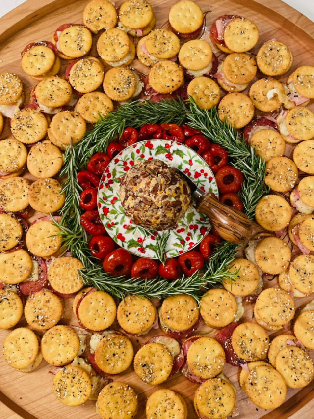 Ritz Cracker Party Sandwiches - Reluctant Entertainer