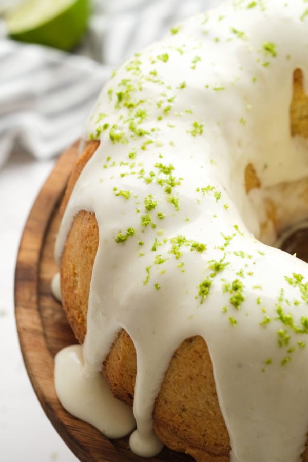 Key Lime Bundt Cake - Reluctant Entertainer