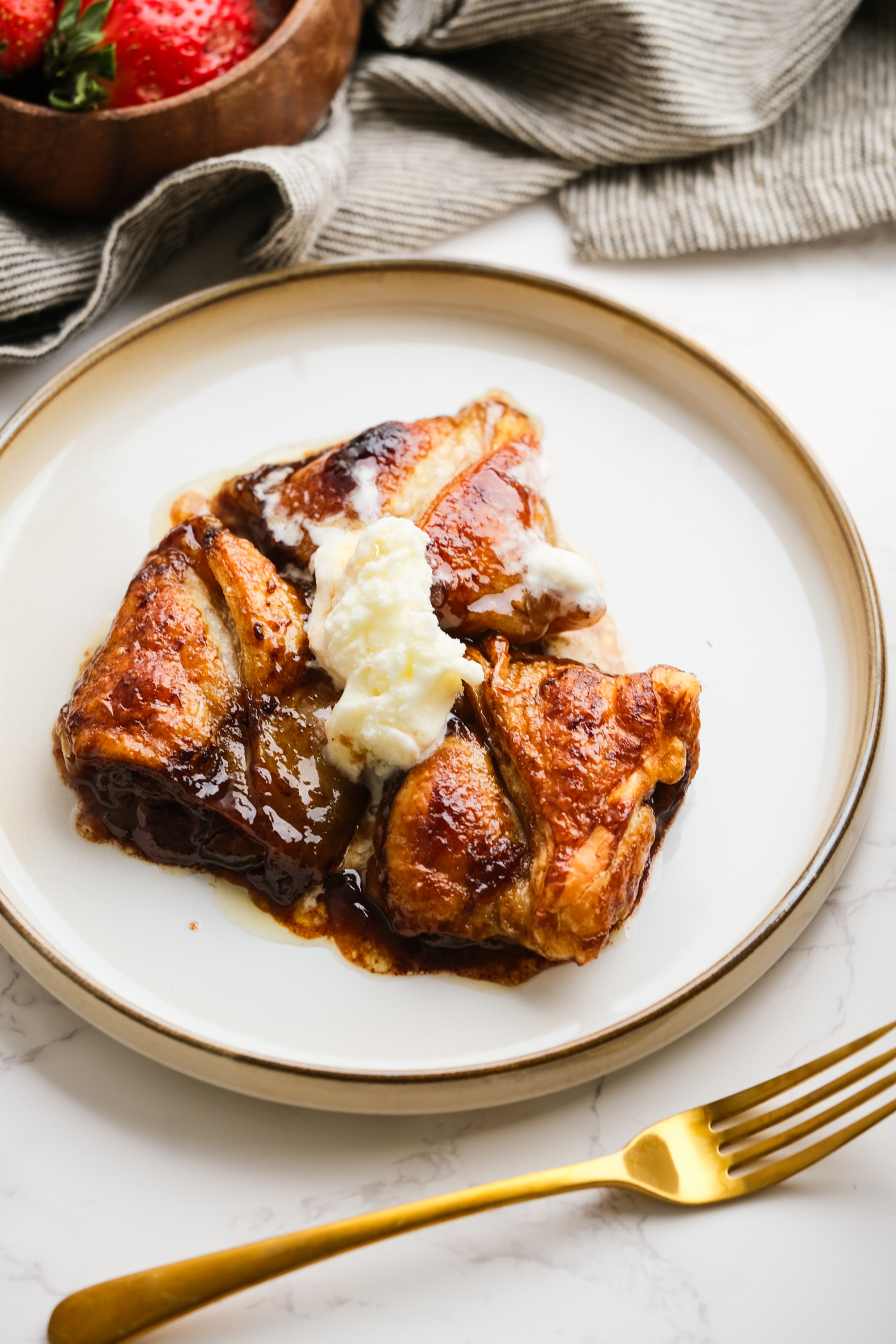 Strawberry Dumplings - Reluctant Entertainer