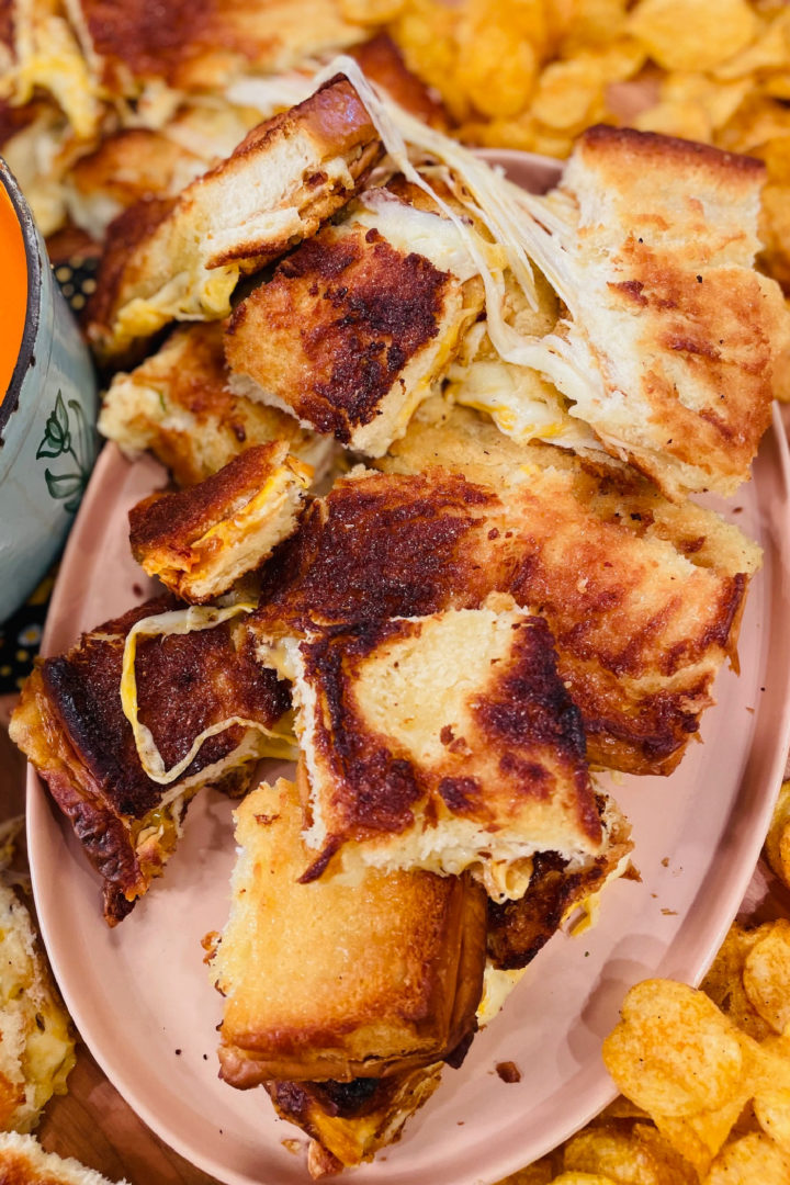 Grilled Cheese Sliders - Reluctant Entertainer