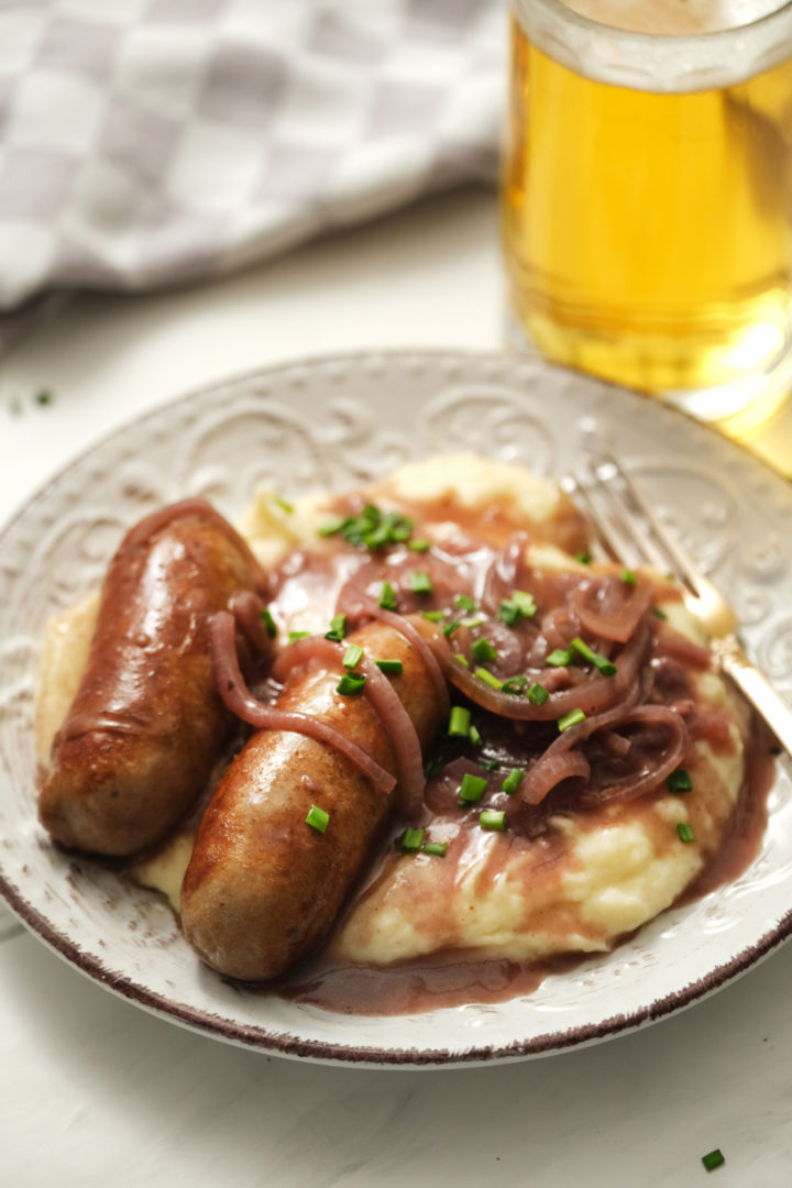 Irish Bangers and Mash - Reluctant Entertainer