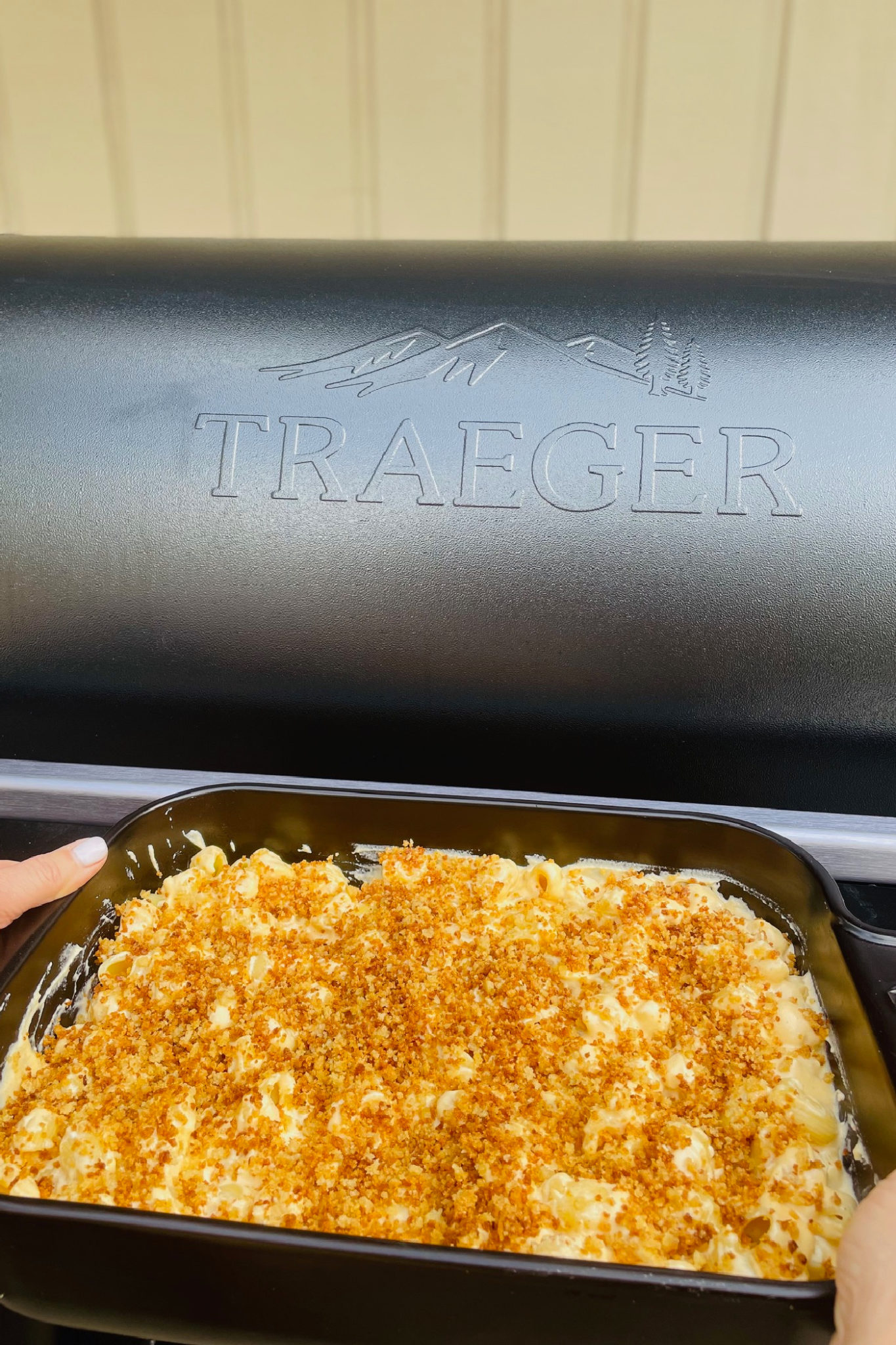 Smoker Macaroni and Cheese - Reluctant Entertainer