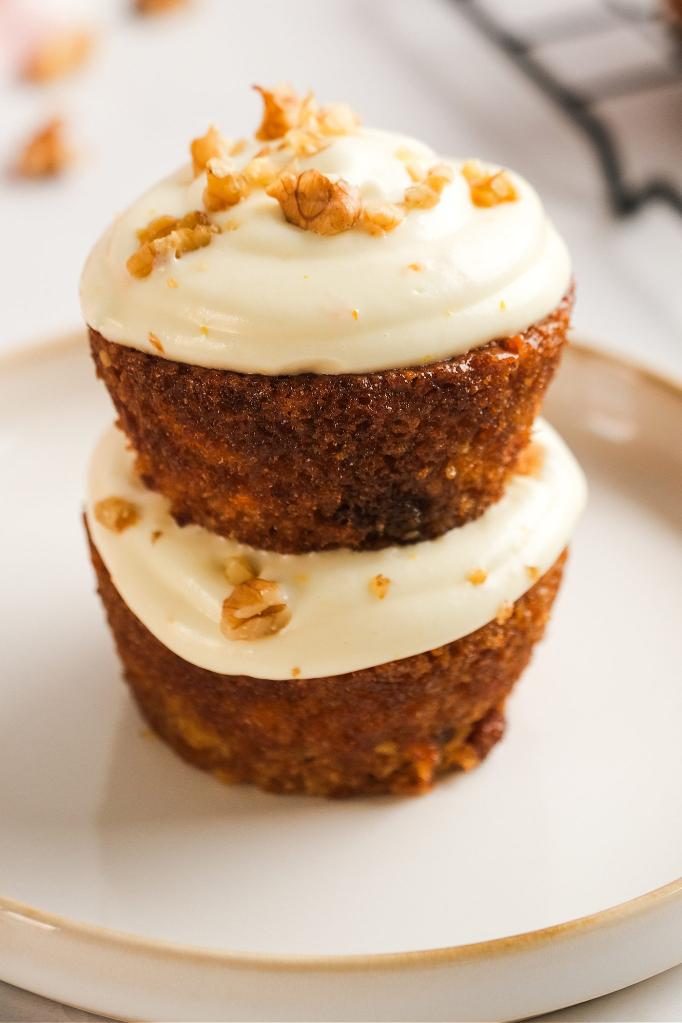 Mini Carrot Cakes - Reluctant Entertainer