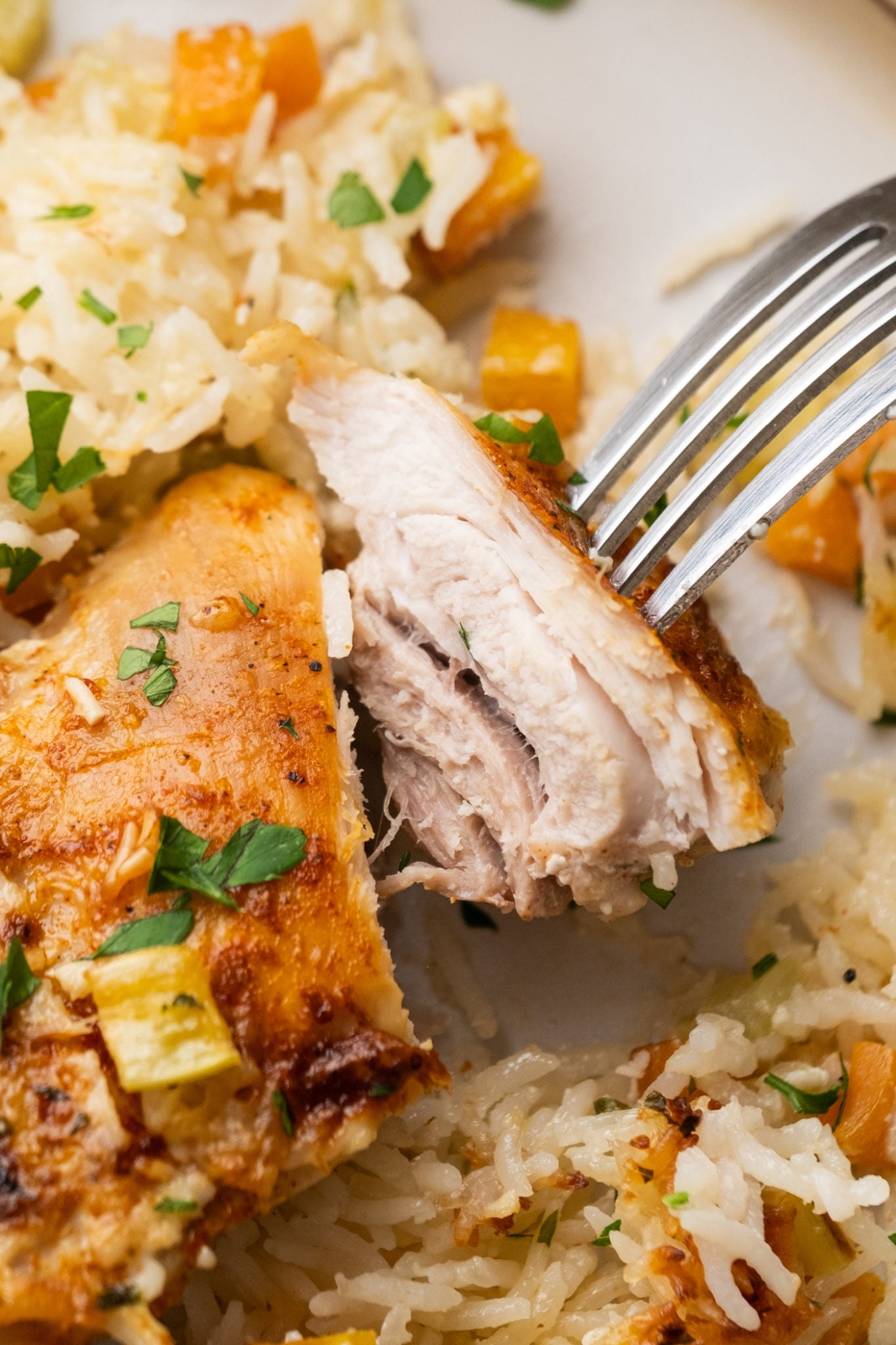 No Peek Chicken & Rice - Reluctant Entertainer