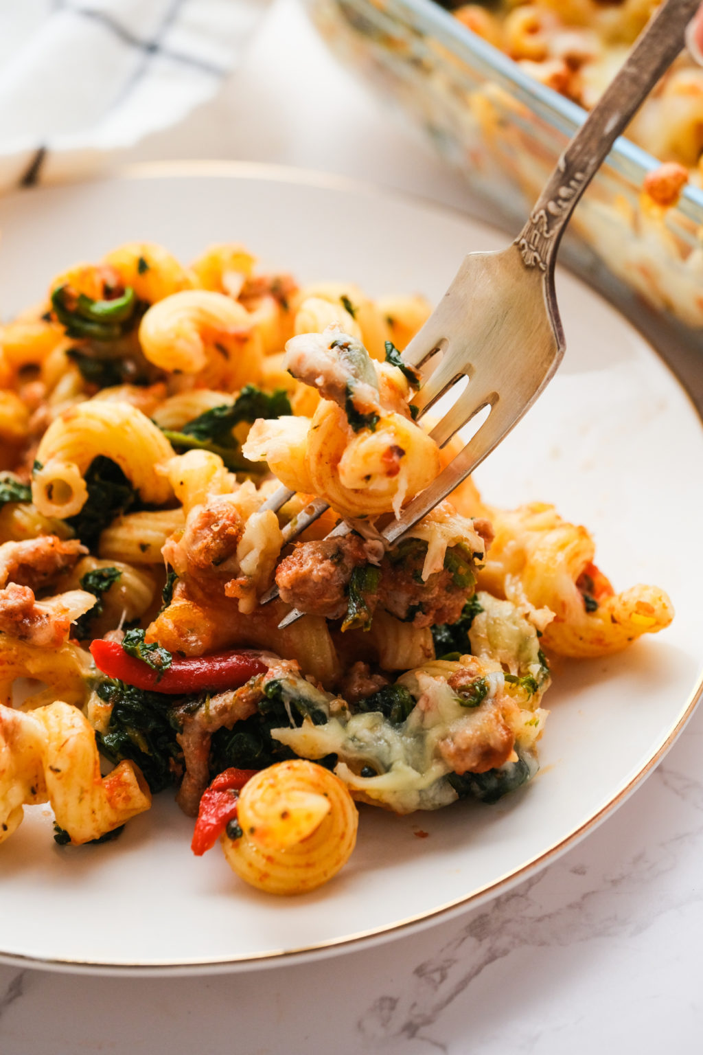 Italian Sausage Bake - Reluctant Entertainer