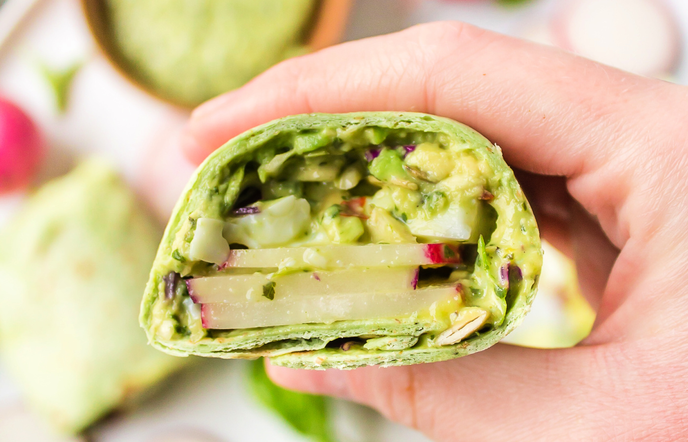 Green Goddess Wraps - Reluctant Entertainer