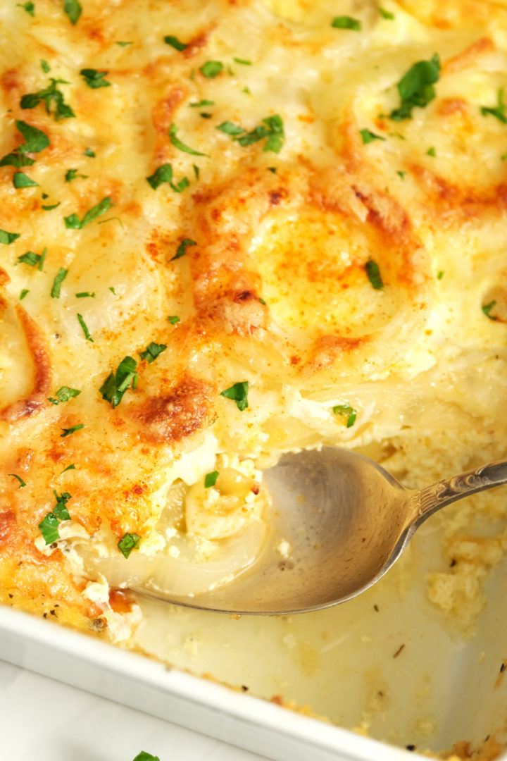 Vidalia Onion Casserole - Reluctant Entertainer