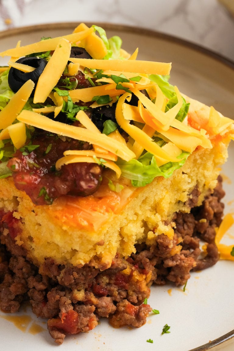 Cornbread Taco Bake - Reluctant Entertainer