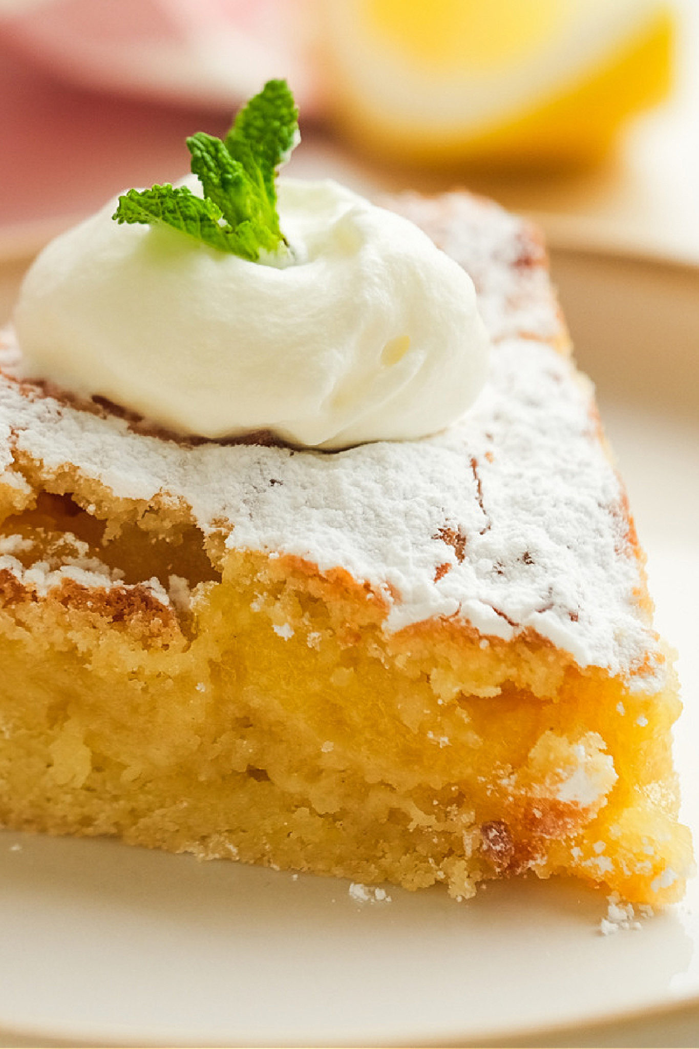 Lemon Curd Cake - Reluctant Entertainer