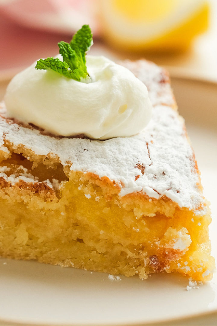 Lemon Curd Cake - Reluctant Entertainer