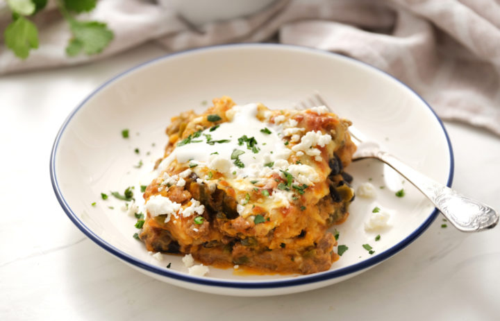 King Ranch Beef Casserole - Reluctant Entertainer