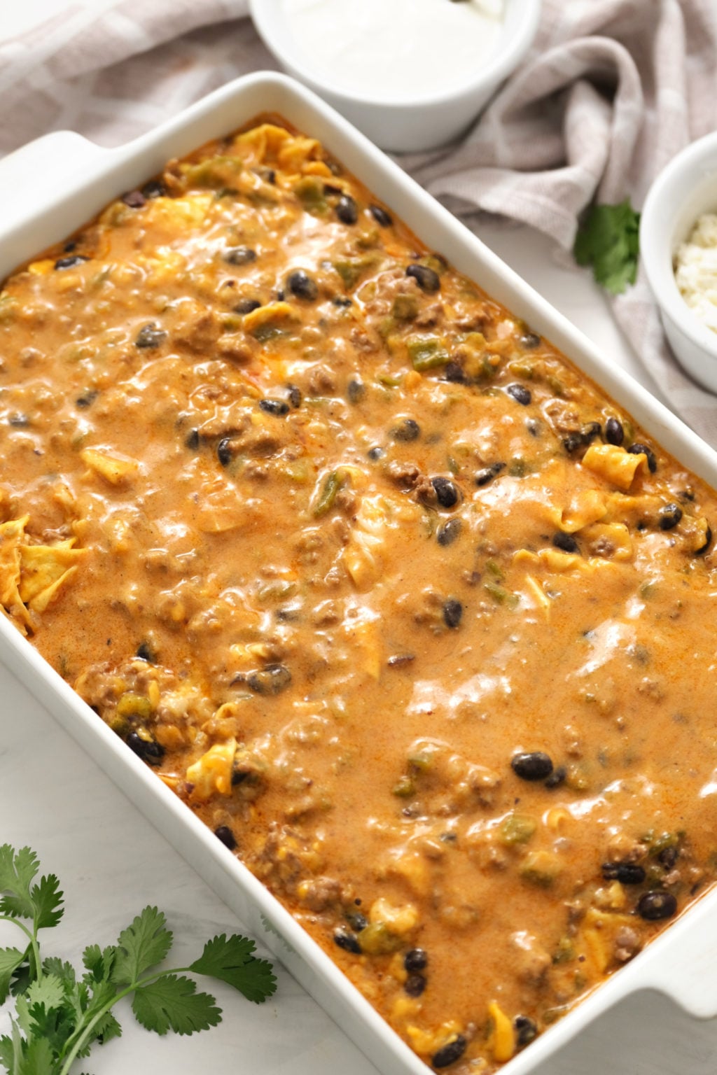 King Ranch Beef Casserole - Reluctant Entertainer