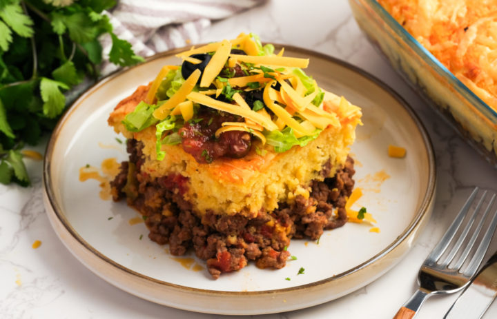 Cornbread Taco Bake - Reluctant Entertainer