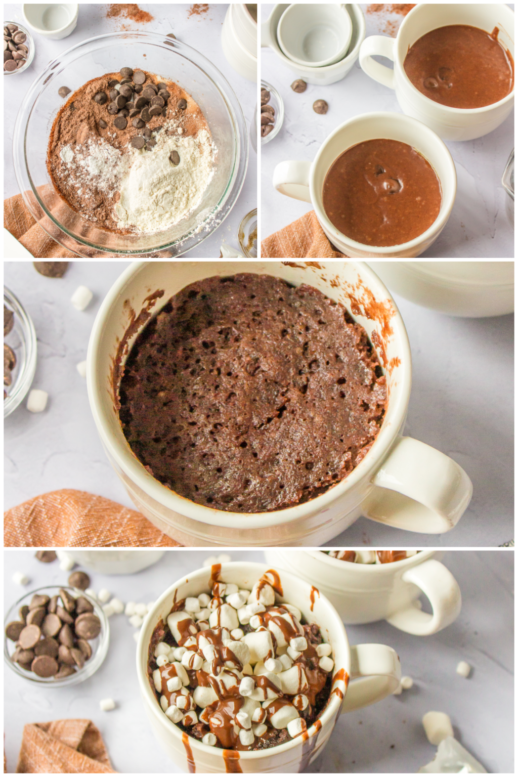 Hot Cocoa Mug Cake - Reluctant Entertainer
