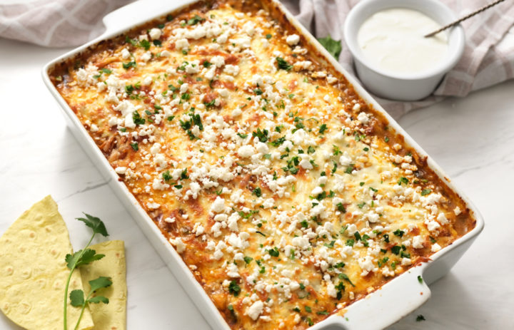 King Ranch Beef Casserole - Reluctant Entertainer