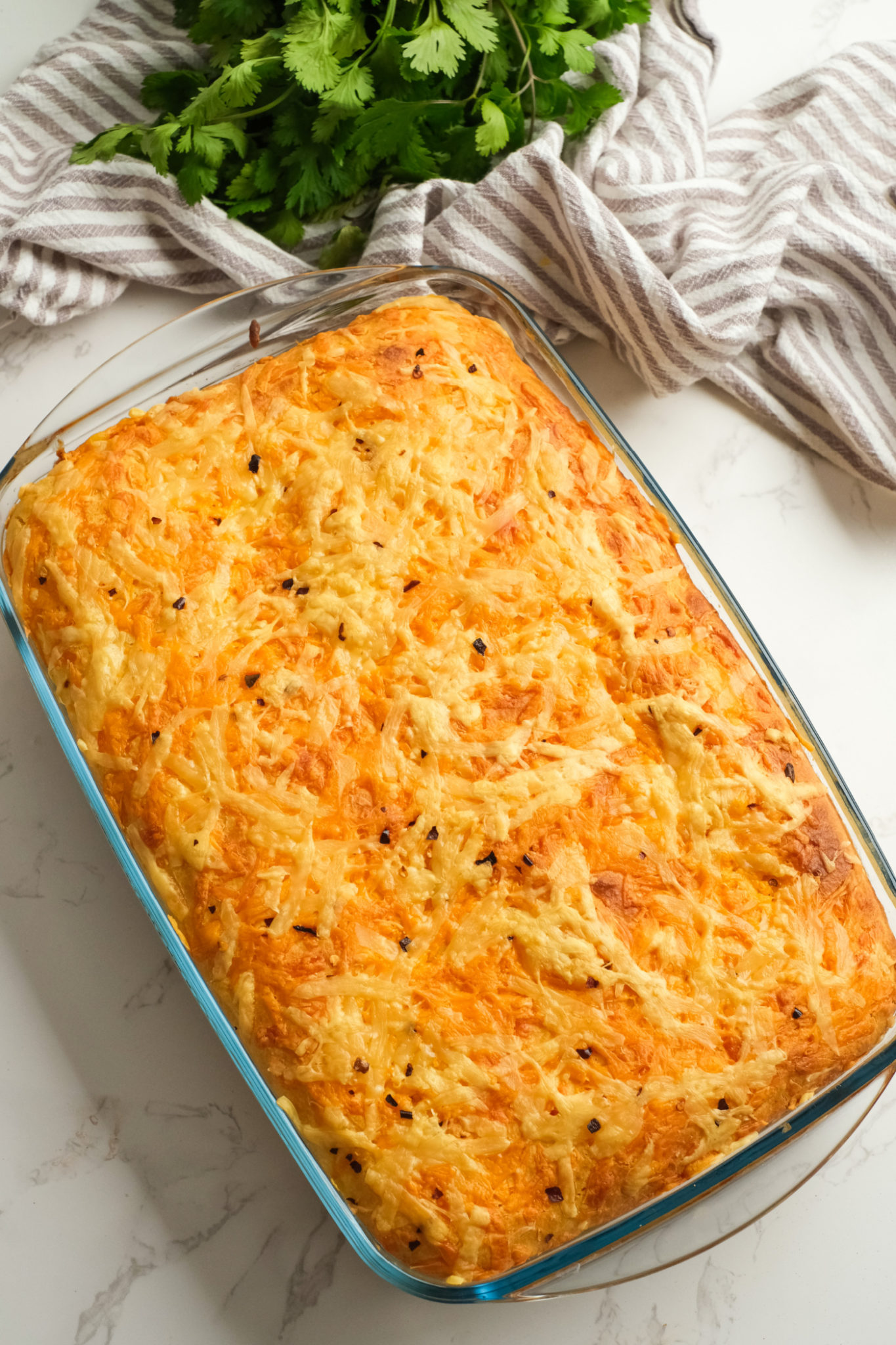 Jiffy Cornbread Taco Bake - Reluctant Entertainer
