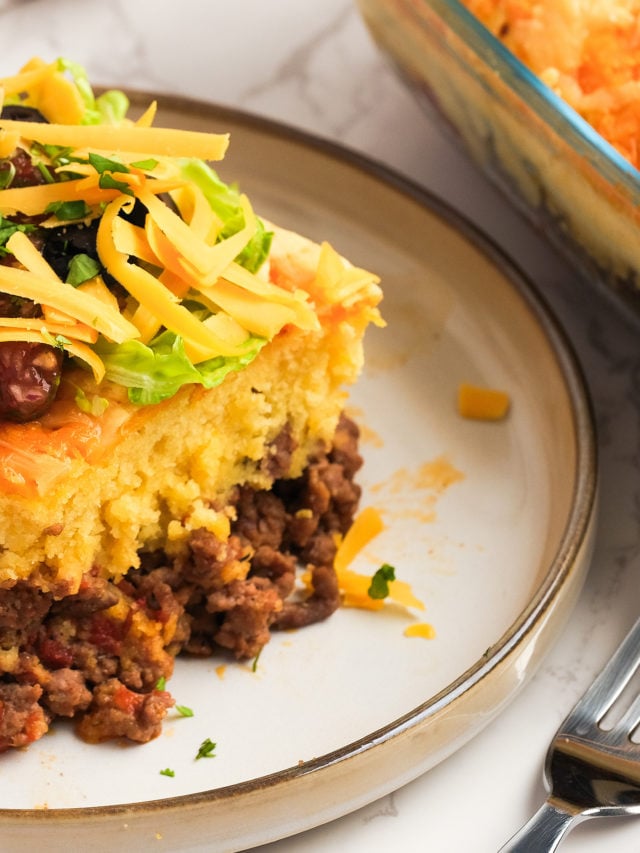 Cornbread Taco Bake - Reluctant Entertainer