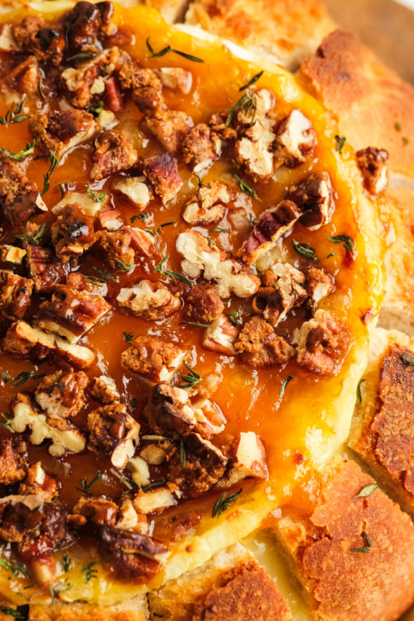 Baked Brie Bread Bowl - Reluctant Entertainer