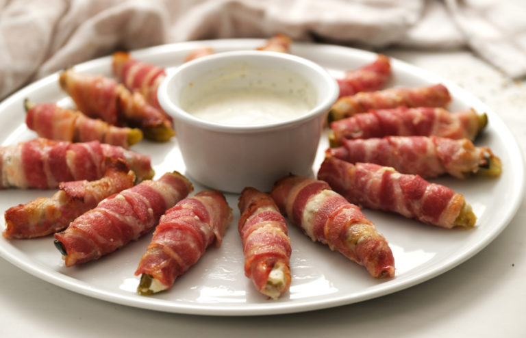 Bacon Ranch Pickle Poppers - Reluctant Entertainer