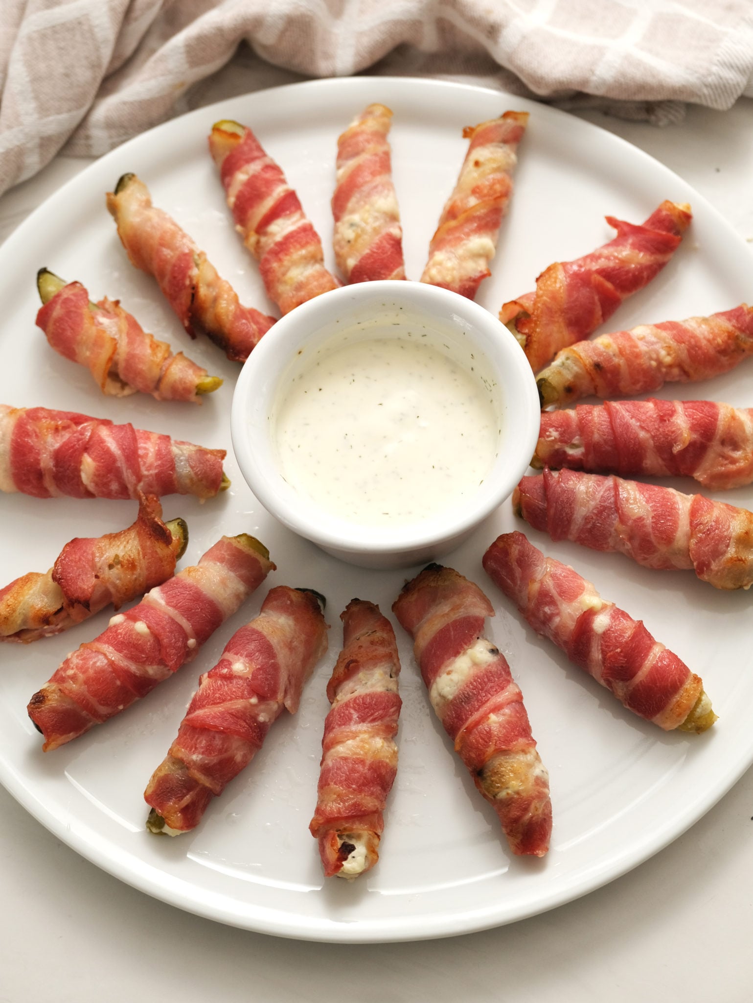 Bacon Ranch Pickle Poppers - Reluctant Entertainer