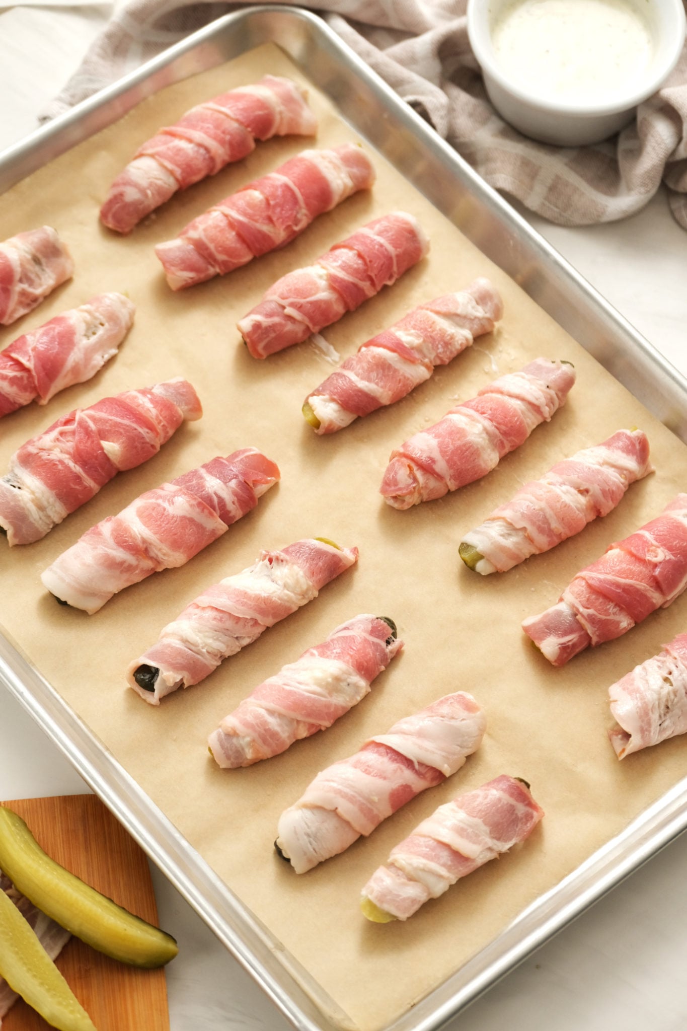 Bacon Ranch Pickle Poppers - Reluctant Entertainer