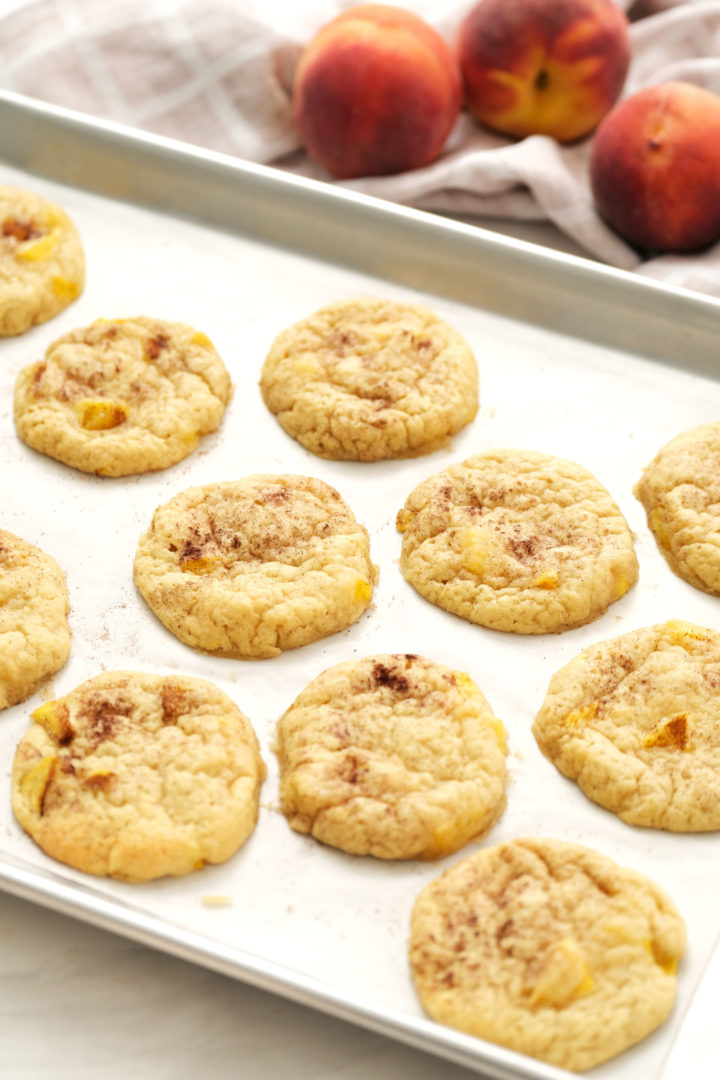Peach Cobbler Cookies - Reluctant Entertainer