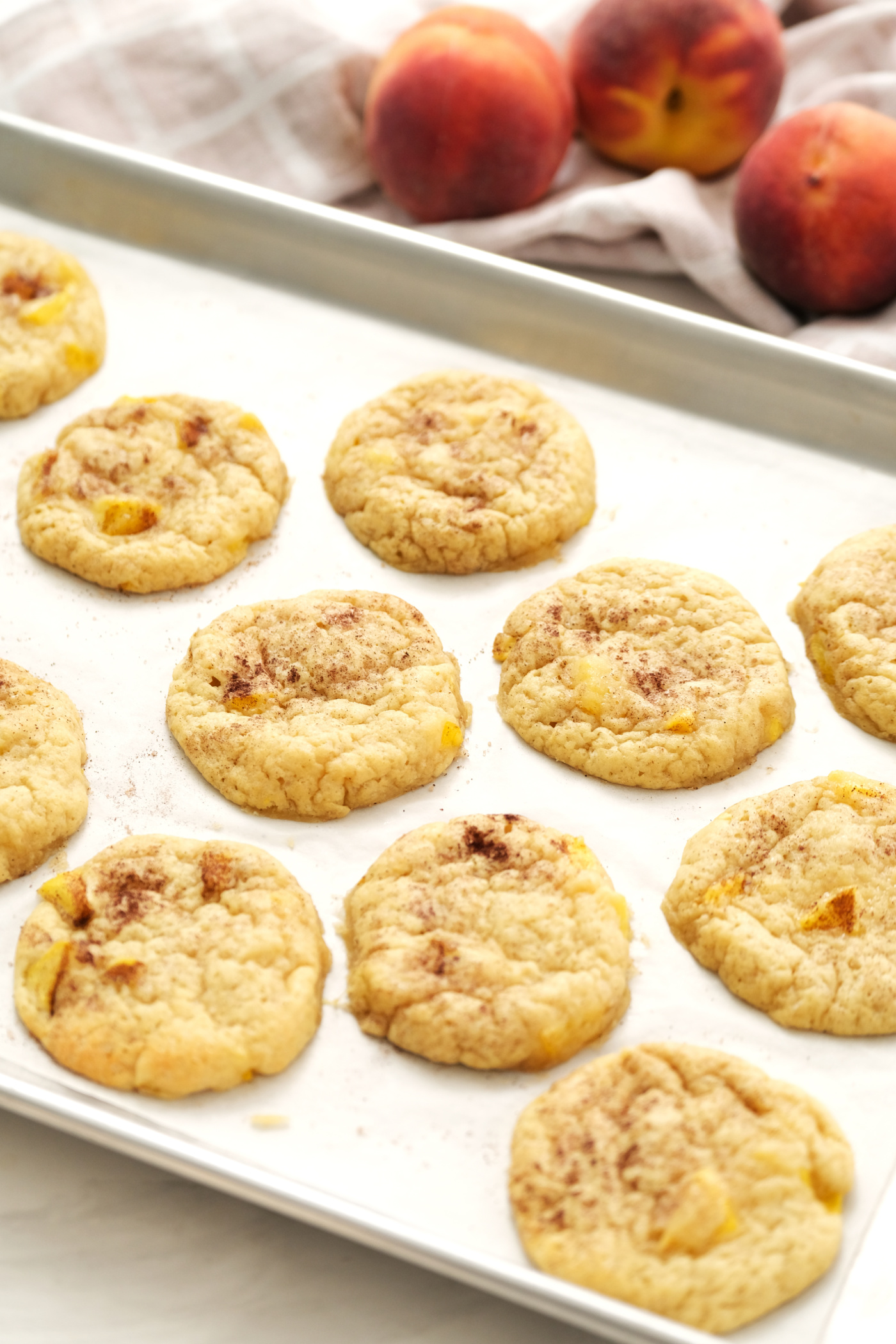 Peach Cobbler Cookies - Reluctant Entertainer