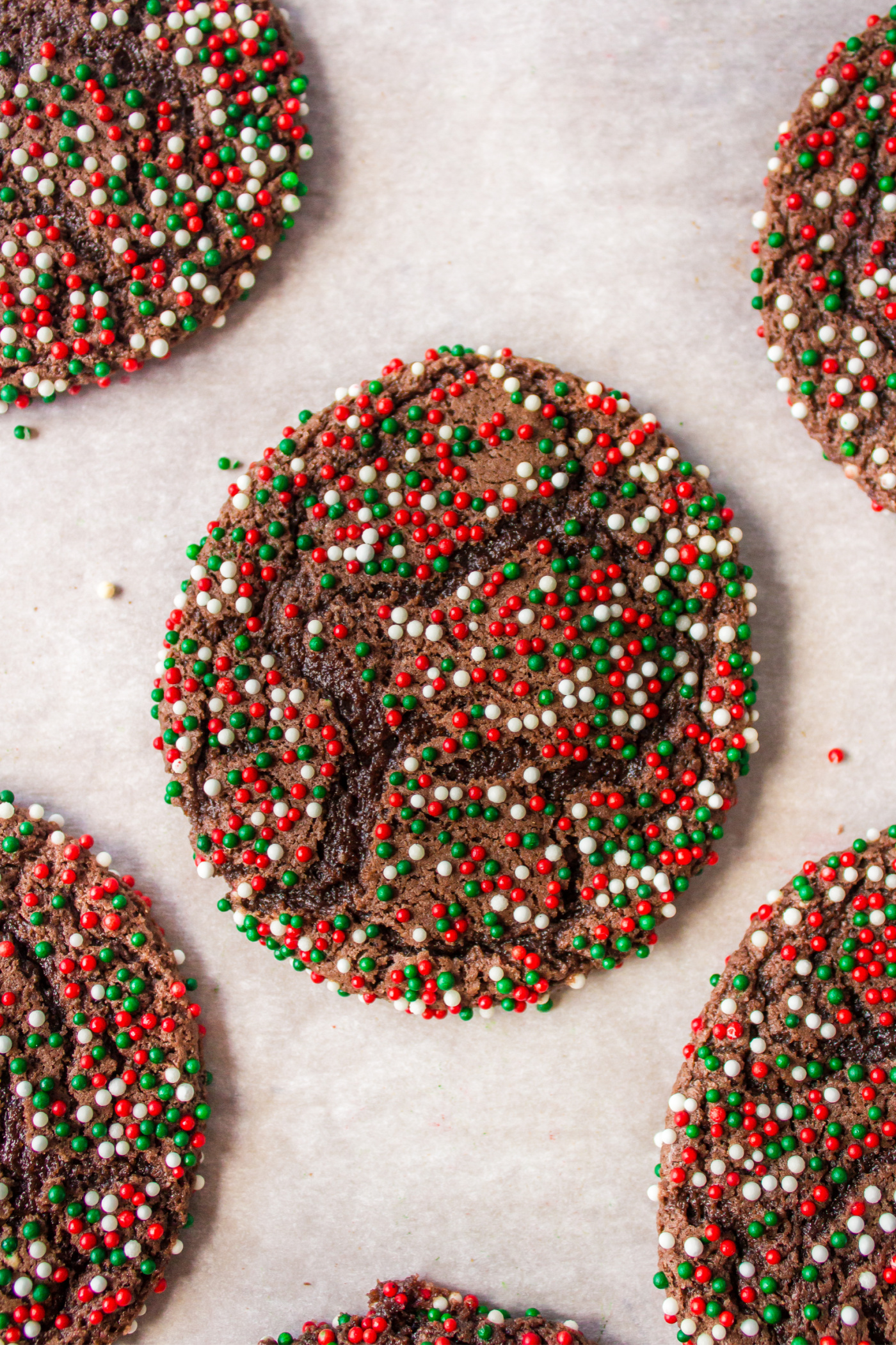 Chocolate Sprinkle Cookies - Reluctant Entertainer