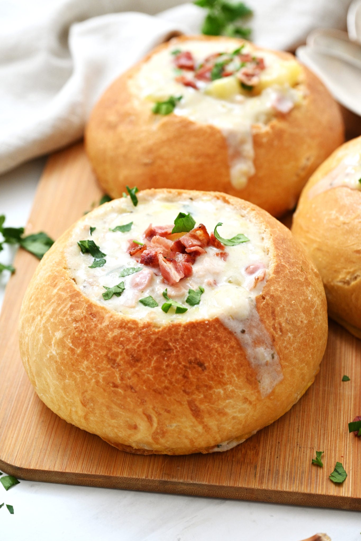 Clam Chowder Bowls - Reluctant Entertainer