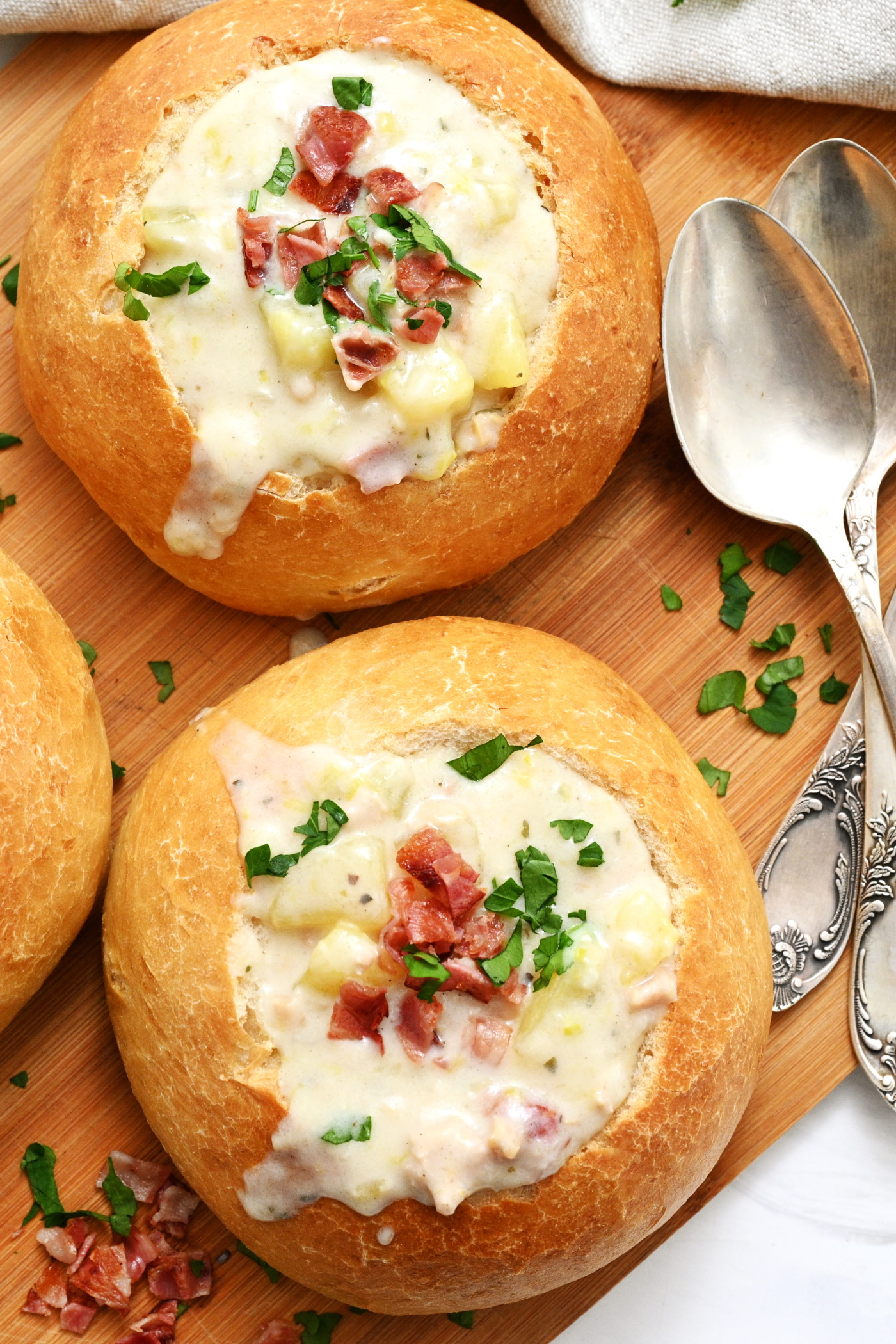 Clam Chowder Bowls - Reluctant Entertainer
